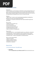 TCI Stress Model of Crisis Overview | PDF | Stress (Biology) | Psychology