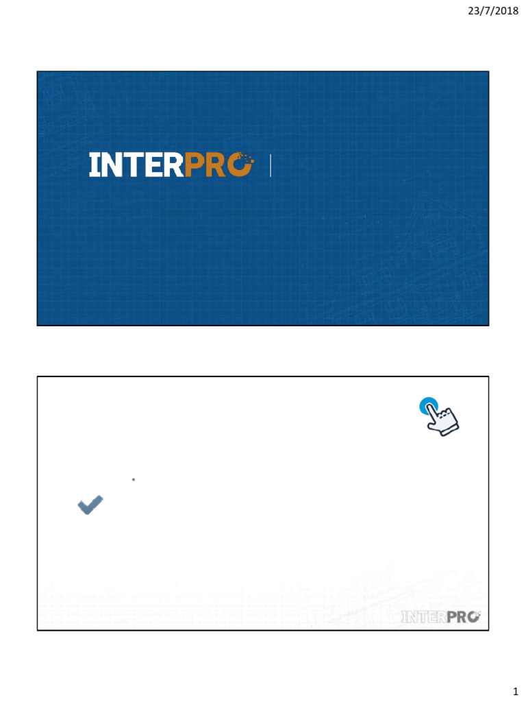 Capacitación InterPro - 28h v1.0 | PDF | Presupuesto | Planificación