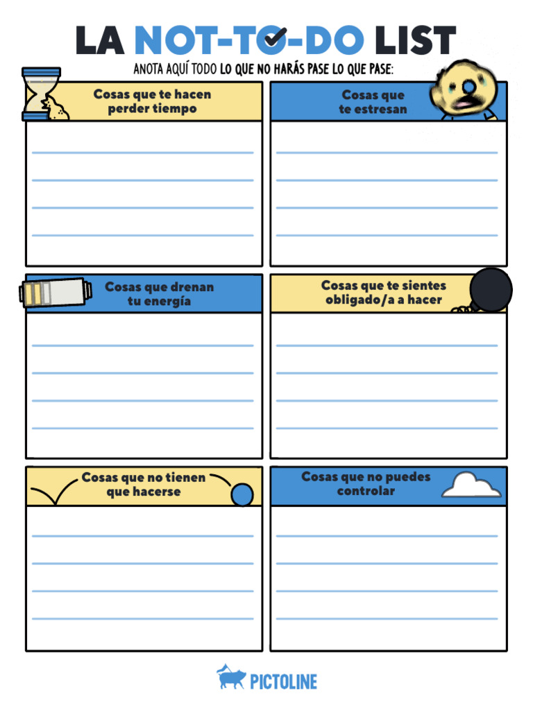 Not to Do List Color | PDF
