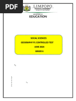 Grade 6 Geography Term 2 Test Paper | PDF | Cocoa Bean | Chocolate