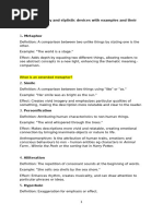 Grade 9 English Language Devices Guide | PDF | Grammar | Syntax
