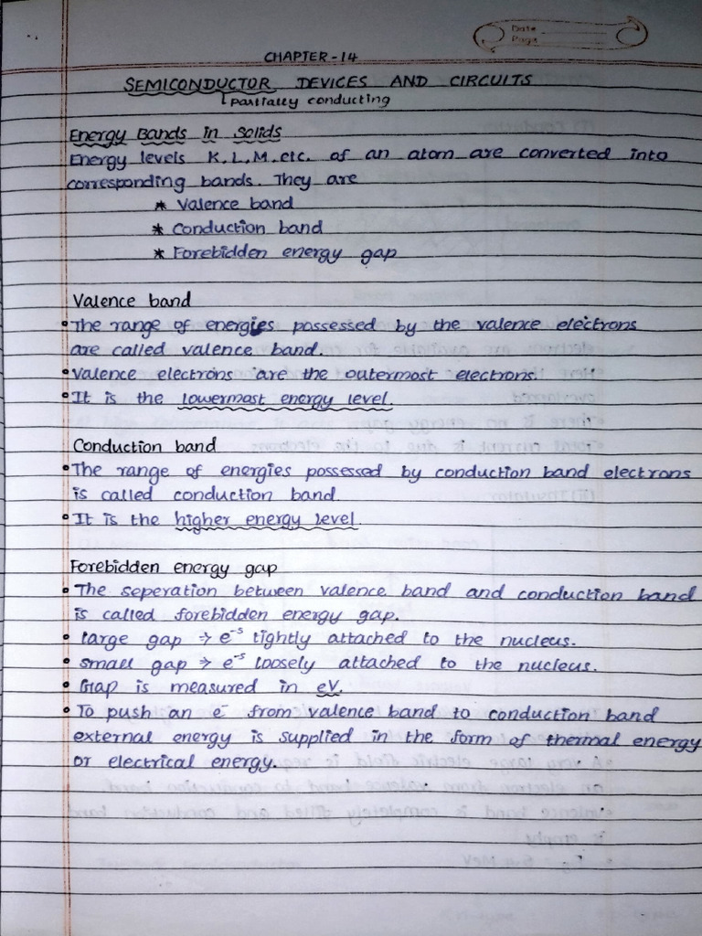 Semiconductor Devices and Circuits | PDF | Electricity | Chemistry