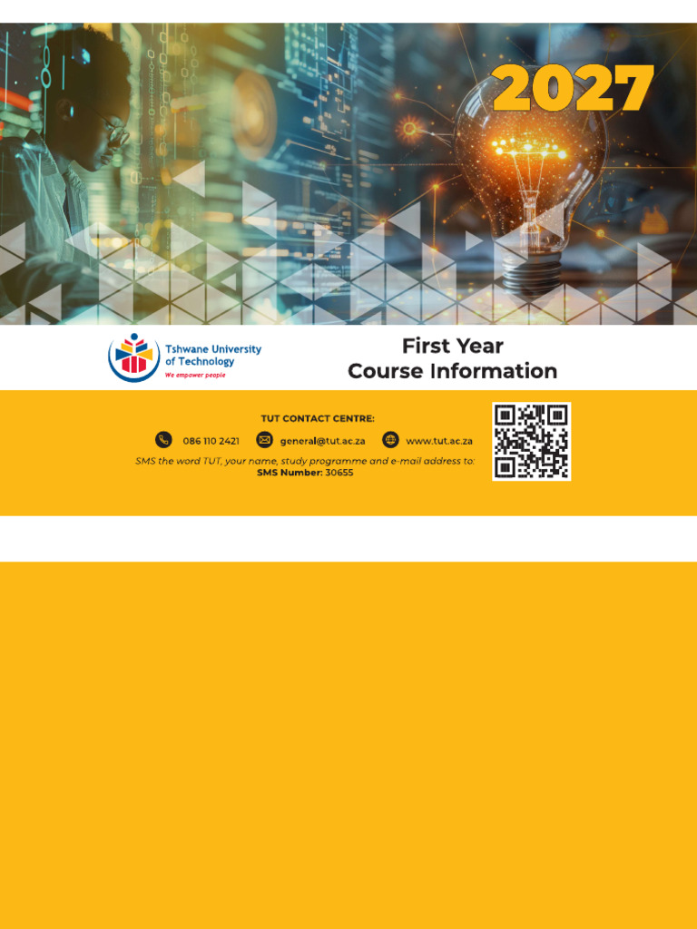 TUT 2027 Prospectus | PDF