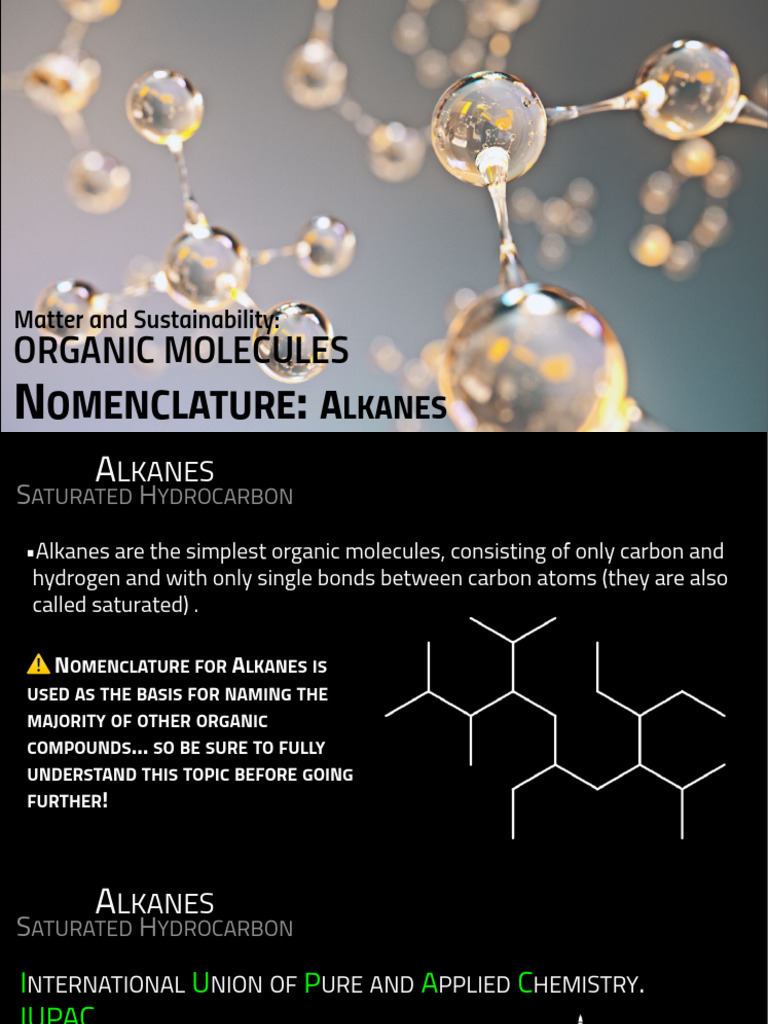 6. Alkanes | PDF | Alkane | Organic Chemistry