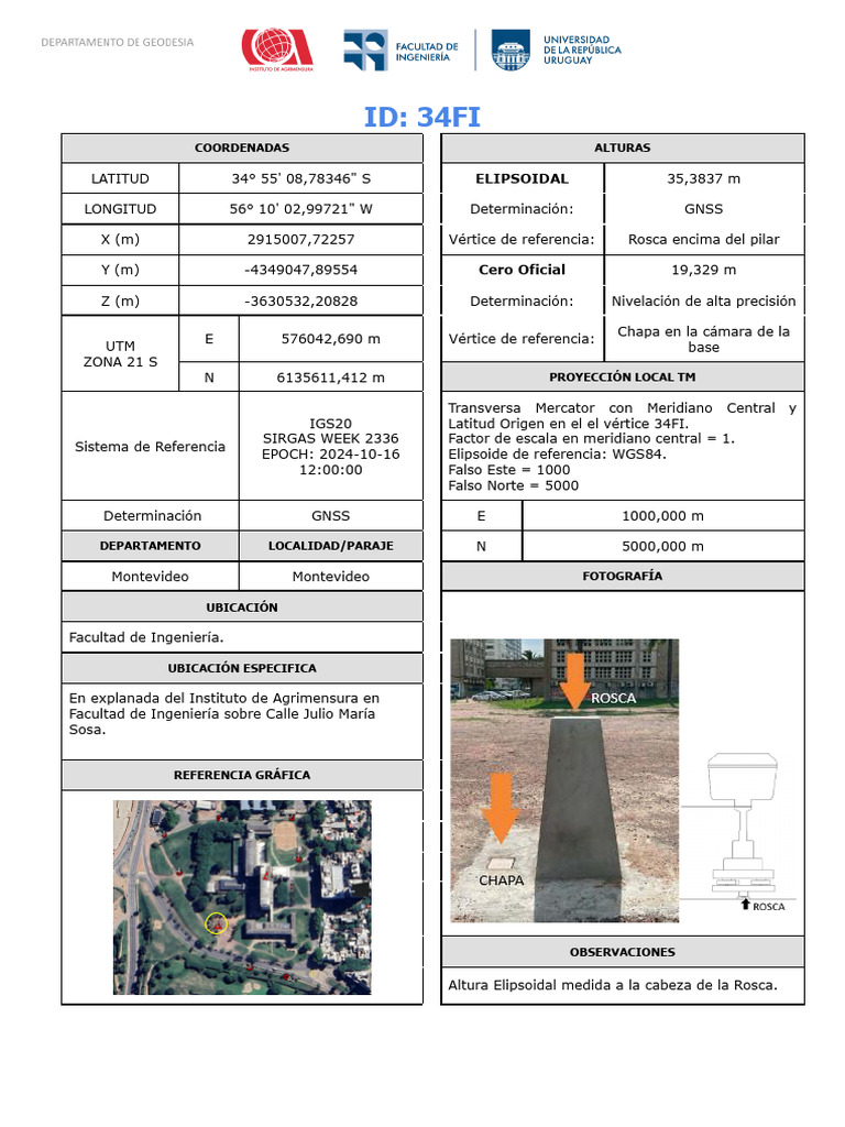 19-Monografias Red Margia 2025_v3 Ok | PDF | Latitud | Geodesia
