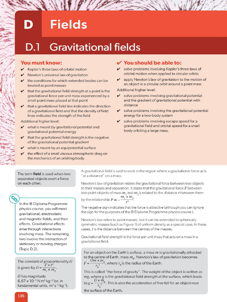 D.fields Physics - IB Prepared - Homer and Pietka - Oxford 2024 | PDF ...