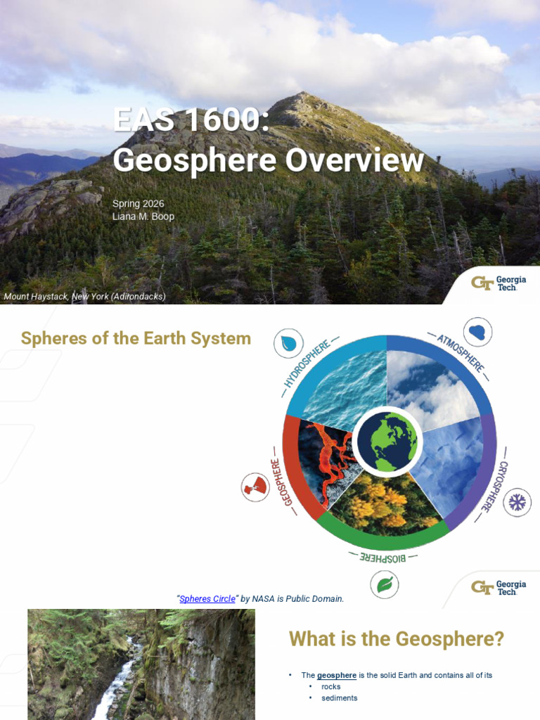 6_GeosphereOverview | PDF | Rock (Geology) | Igneous Rock