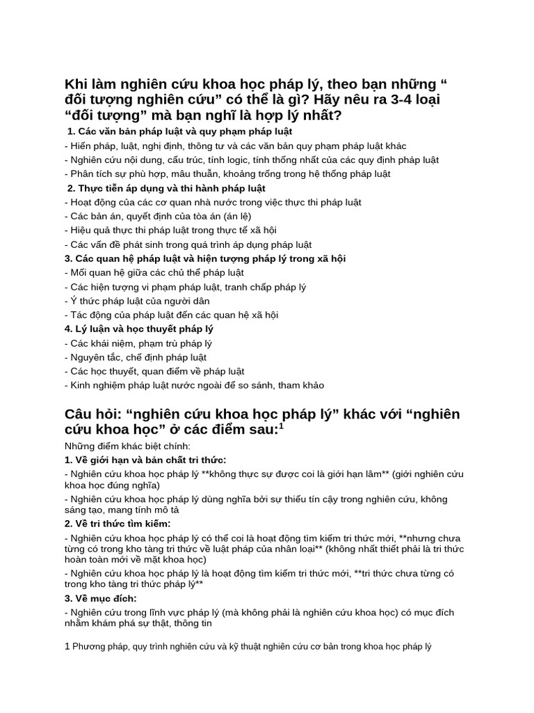 Phuong Phap Luan Nghien Cuu Khoa Hoc - Raw | PDF