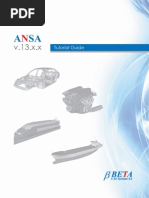 Getting Started ANSA | PDF | Graphical User Interfaces | Button (Computing)