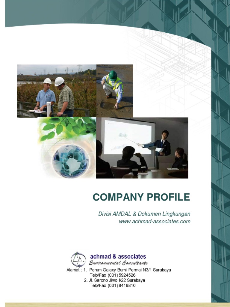 Company Profile Achmad & Associates (Konsultan Lingkungan | PDF