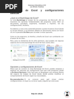 Introducción a la Vista Backstage en Excel | PDF | Microsoft Excel ...