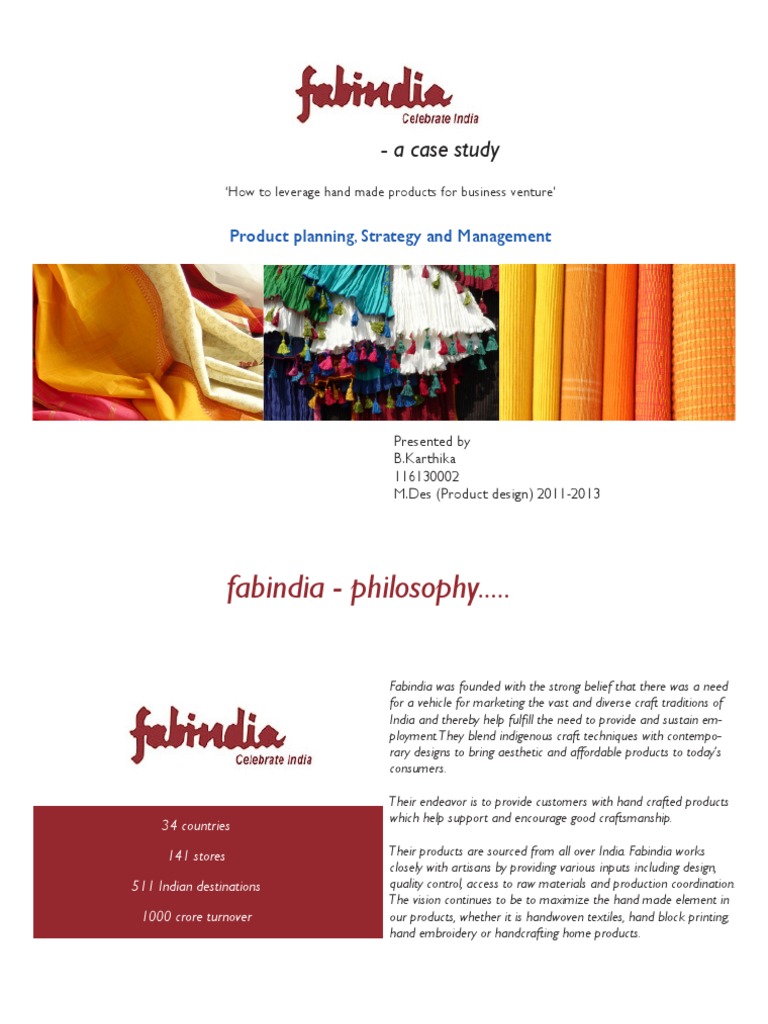 Fab India | PDF | Retail | Brand