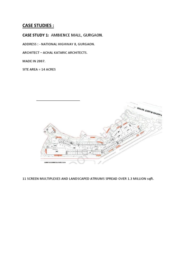 Case Studies of Malls | PDF | Shopping Mall | Window