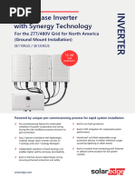 SolarEdge SE25K/SE30K/SE33.3K Inverter Specs | PDF | Power Inverter ...