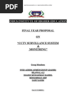 CCTV Monitoring Report | PDF | Business | Finance & Money Management