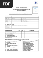 PNG Medical Examination Report Form | PDF | Human Diseases And ...