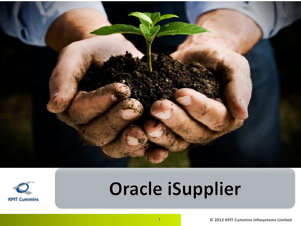 Oracle Isupplier Overview | PDF | Invoice | Receipt