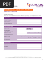 Sukoon - Medical Reimbursement Form | PDF