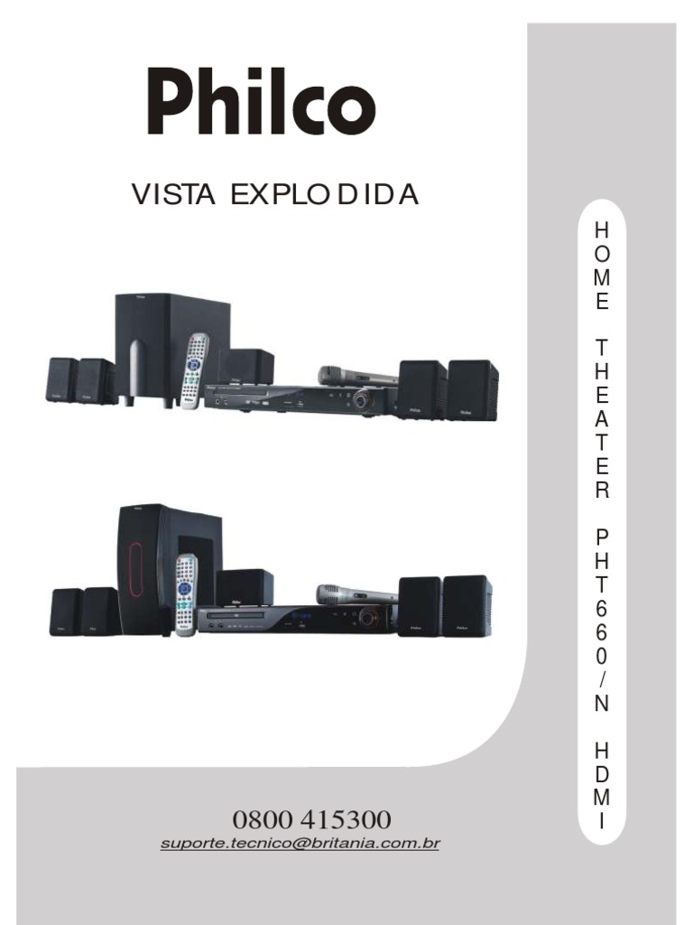 Home Theater Philco Pht660n Hdmi | PDF | Electronic Engineering ...