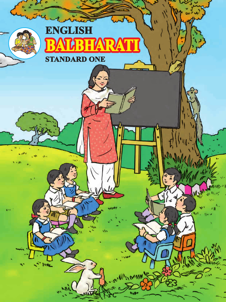 Maharashtra Board Class 1 English Textbook | PDF | Blue | Color
