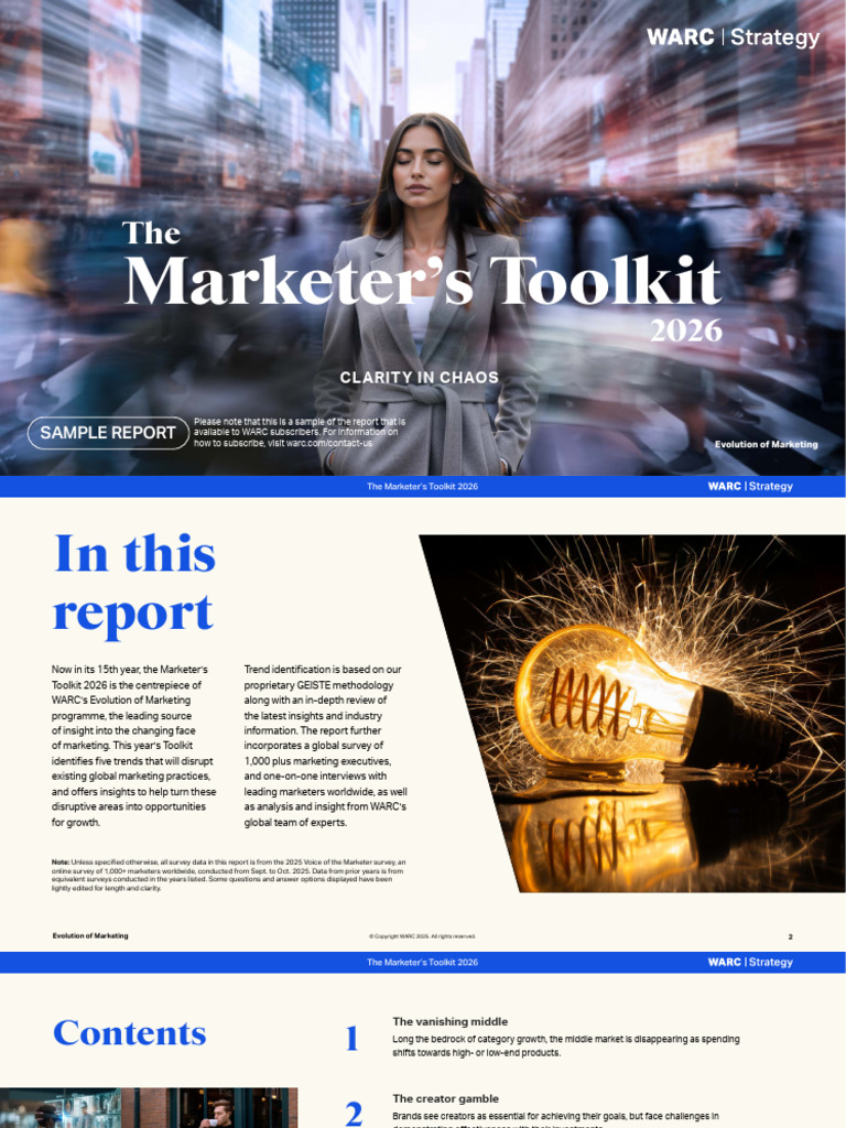 The-Marketer's-Toolkit 2026-Sample | PDF | Brand | Marketing