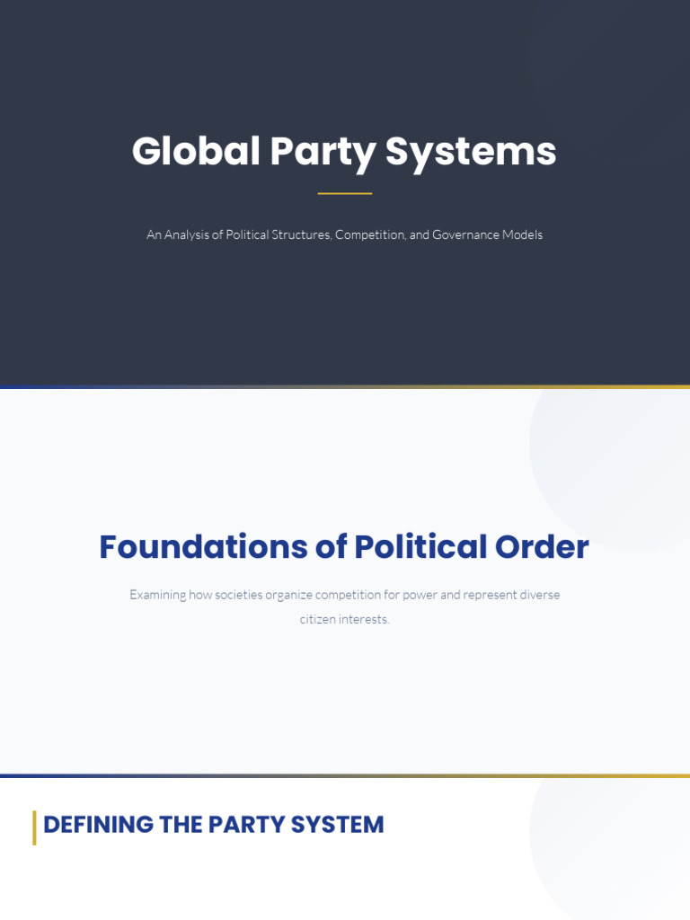 Global Party Systems | PDF | Political Parties | Governance