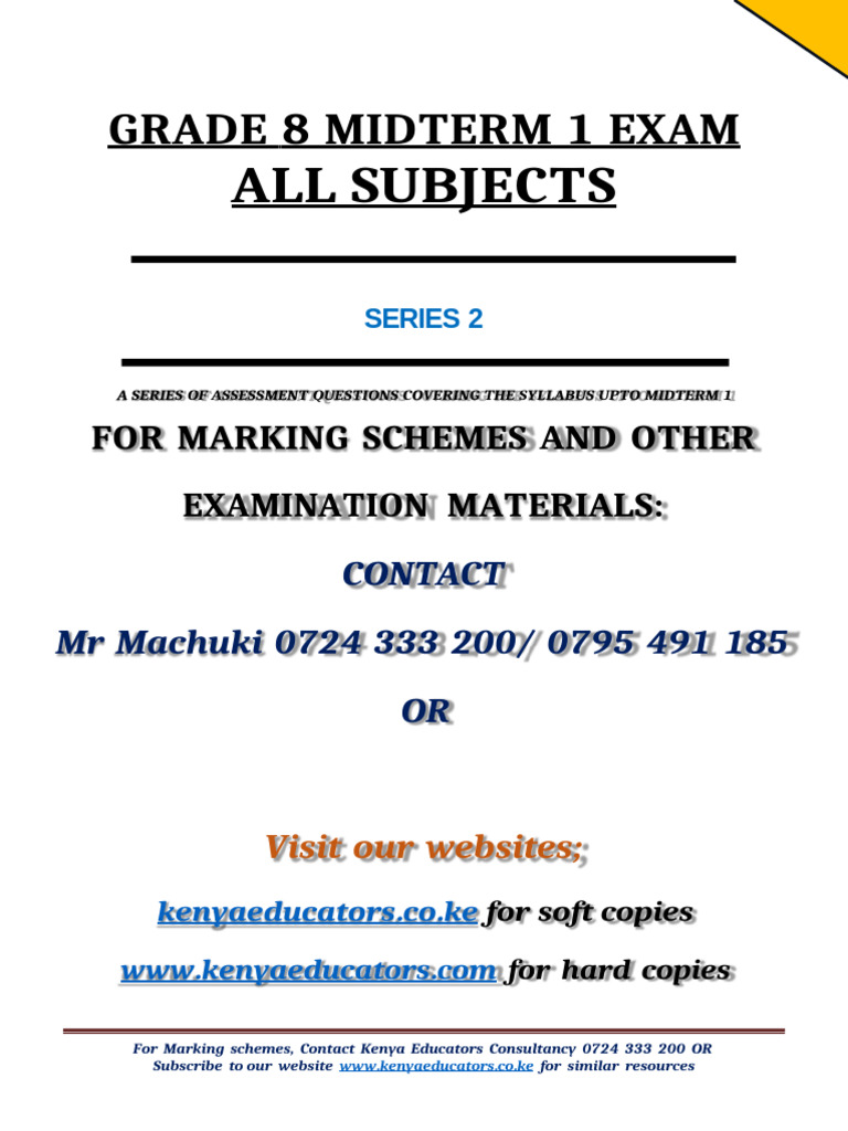 G8 MIDTERM 1 SERIES 2 EXAM | PDF | Soil | Surface Runoff