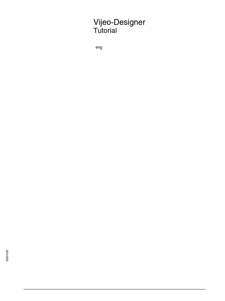 Vijeo Designer Tutorial | PDF | Installation (Computer Programs) | Icon (Computing)