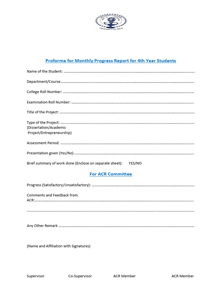 NEW Proforma | PDF