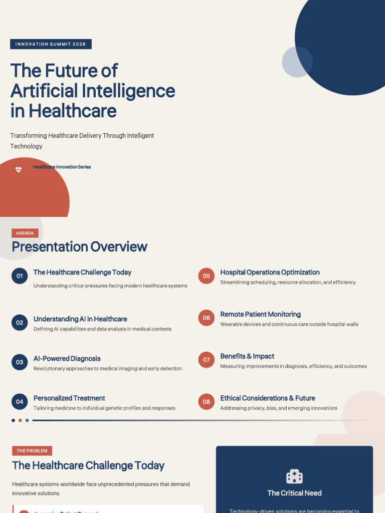 The Future of Artificial Intelligence in Healthcare | PDF | Artificial ...