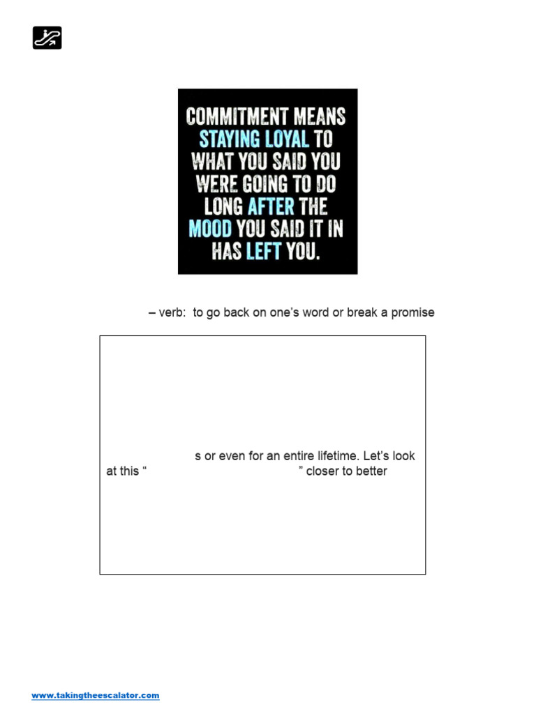 Breaking the Cycle of Broken Promises | PDF | Behavioural Sciences ...