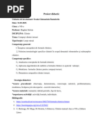 Fişă de Lucru Formule Chimice | PDF