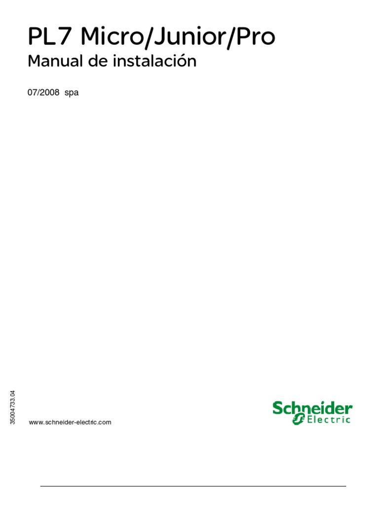 Installation Guide for PL7 Micro/Junior/Pro Version 4.5 | PDF ...