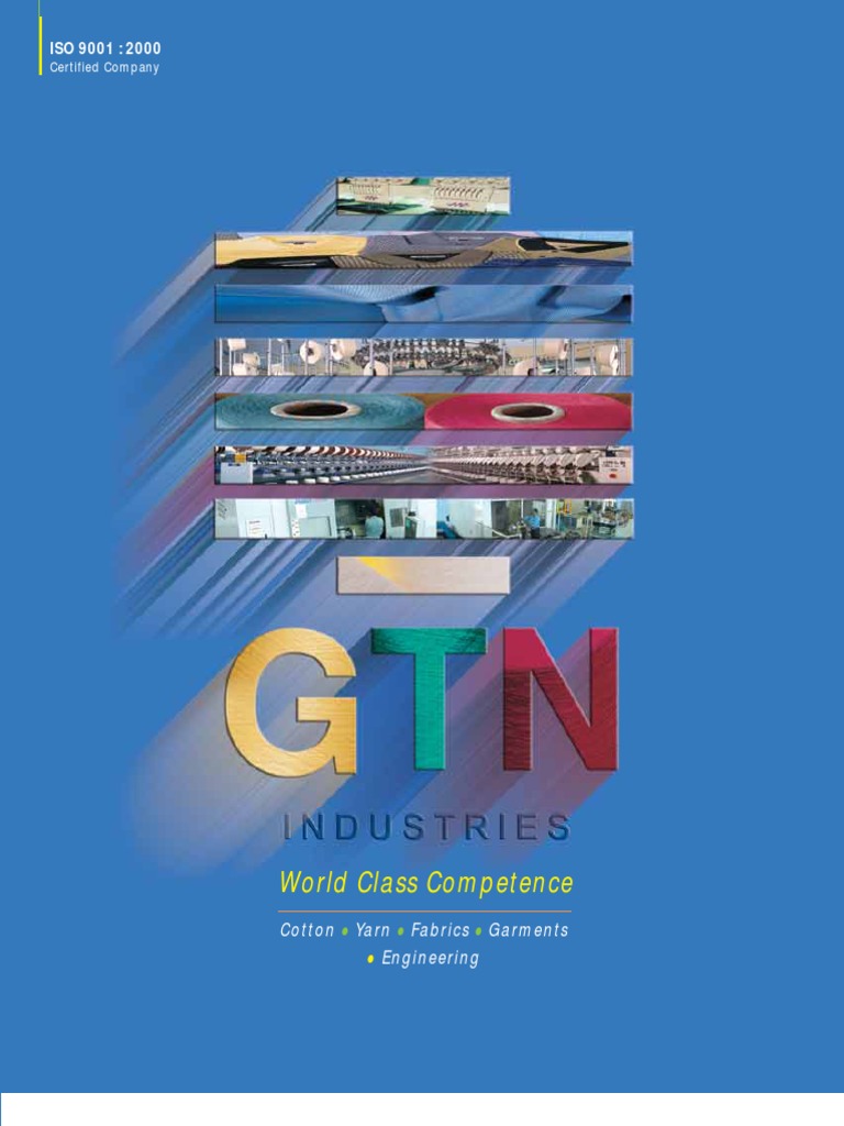 GTN Industries Brochure | PDF | Knitting | Textiles