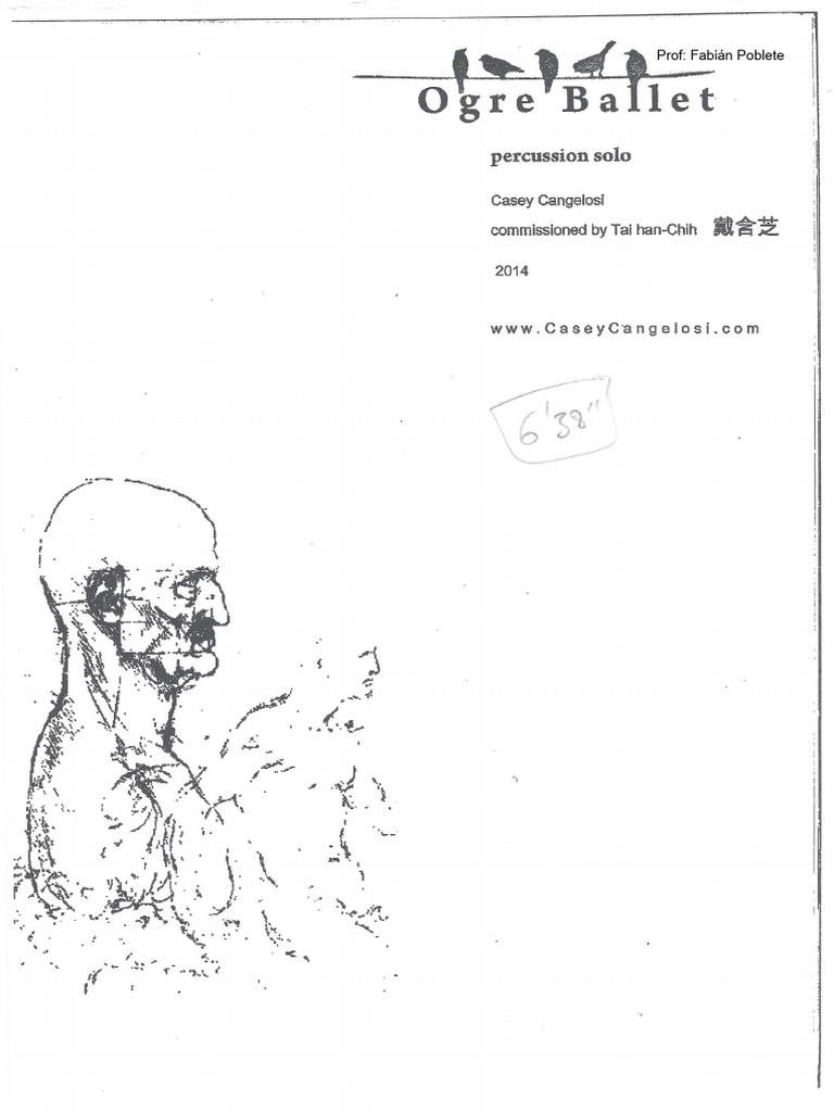 Cangelosi, Casey - Ogre Ballet (1) | PDF