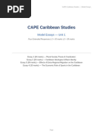 CXC CSEC Timetable May-June 2025 | PDF