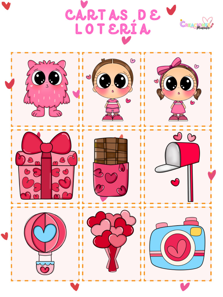 Lotería San Valentin | PDF