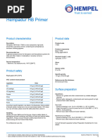 Hempathane HS 55610 Product Data Sheet | PDF | Paint | Humidity