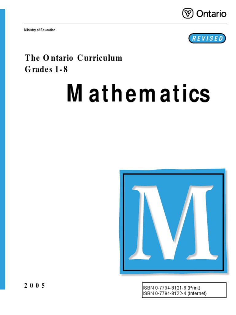 Math 18 Curr | PDF | Teachers | Curriculum