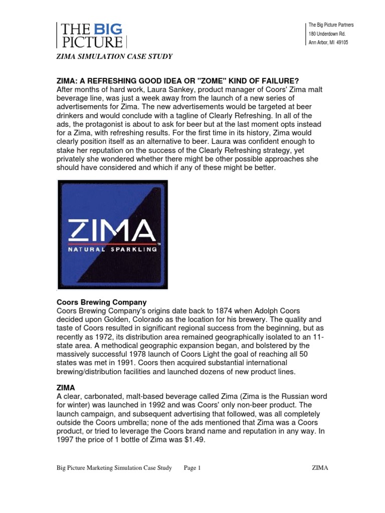 Zima | PDF | Beer | Brand