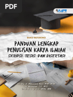 Pedoman Penulisan Karya Ilmiah 2017 (PPKI UM) | PDF