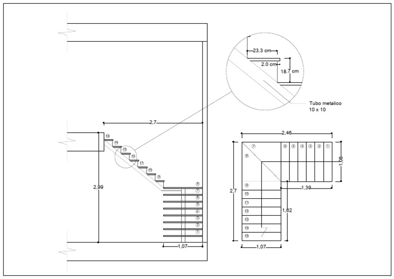 Escalera_apto William Fonseca | PDF
