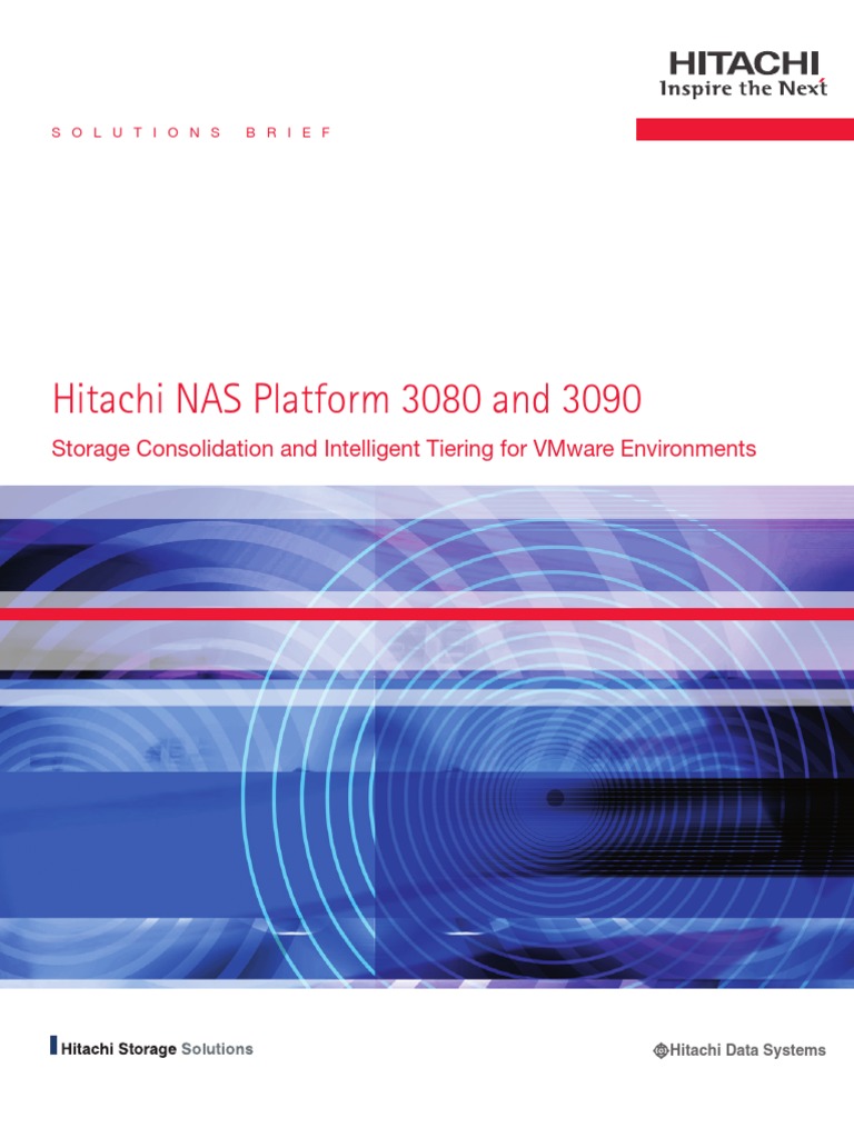 Hitachi Nas Platform 3080 and 3090 Vmware SB | PDF | Scalability ...