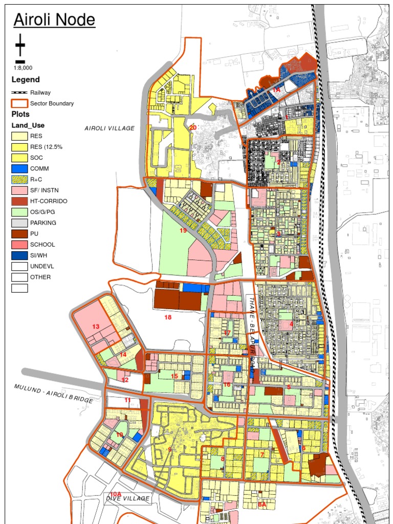 Airoli Map | PDF