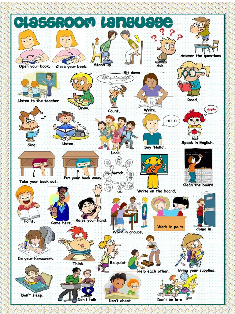 PDF Classroom Language Posters Compress | PDF
