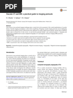 Lower Extremity Runoff CTA Protocol | PDF | Ct Scan | Angiography