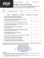 Perceived Stress Scale: Free PDF Download | PDF | Psychology | Mental ...