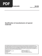 Norsok M 650 | PDF | Heat Treating | Verification And Validation