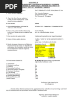 Medical Reimbursement Appendix II Form | PDF