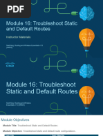 Understanding Static Routes and Forwarding | PDF | Internet ...